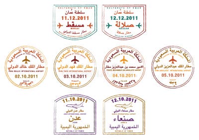Middle East Stamp International Day Stock Illustrations – 31 Middle ...