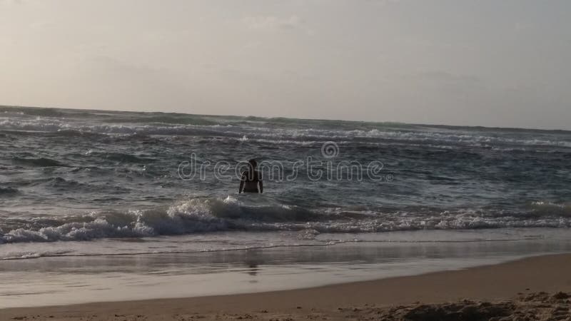 The Middle East Sea on Sunset Editorial Photography - Image of view ...