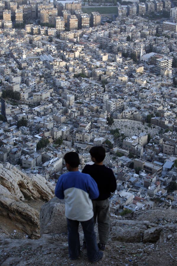 Middle East Syria Damaskus City Centre Editorial Image - Image of syria ...