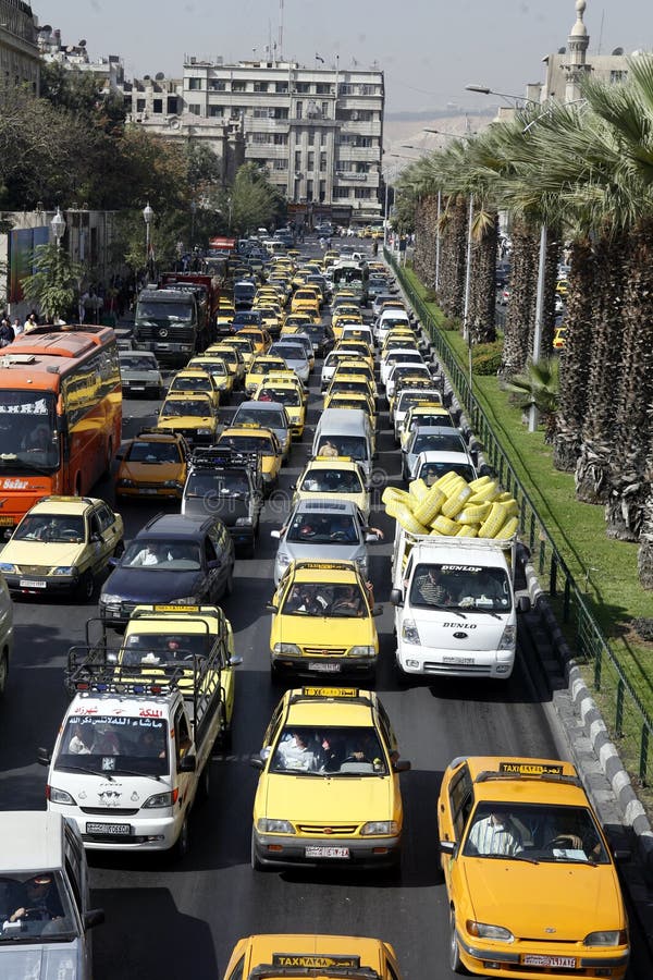 MIDDLE EAST SYRIA DAMASKUS CITY CENTRE Editorial Photo - Image of east ...