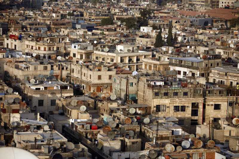 MIDDLE EAST SYRIA DAMASKUS CITY CENTRE Editorial Photography - Image of ...