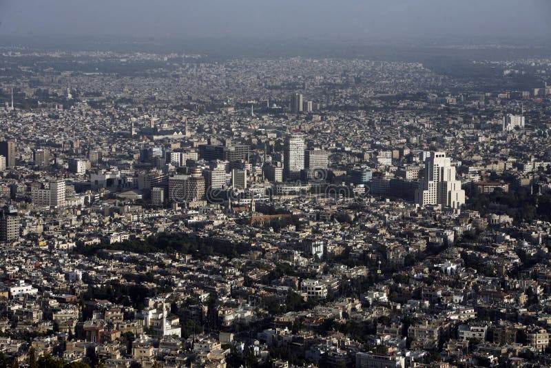 MIDDLE EAST SYRIA DAMASKUS CITY CENTRE Editorial Stock Image - Image of ...