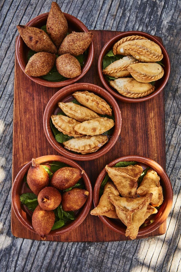 Middle Eastern Deep Fried Snacks Stock Image - Image of cuisine ...