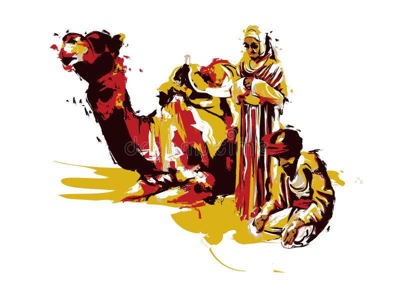 Middle Eastern Design. Vector Illustration Decorative Design Stock ...