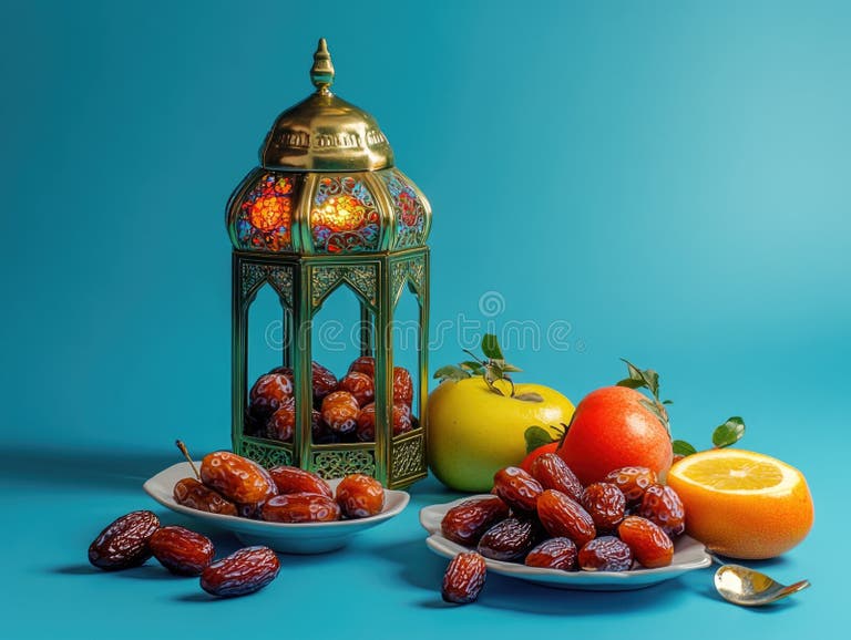 Middle Eastern Fruit Platter Stock Photo - Image of dessert, generated ...