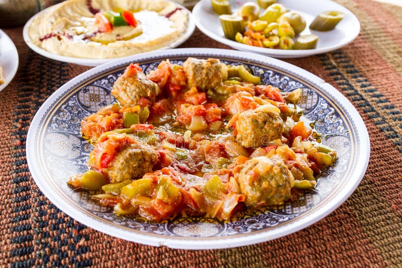 Middle Eastern food stock photo. Image of tomato, jordanian - 45207784