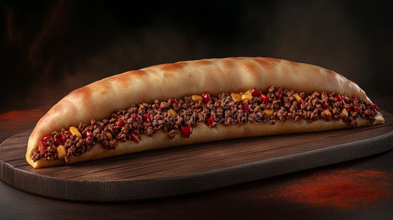 Savory Beef Kubbe Delicious Middle Eastern Pastry Stock Photos - Free ...