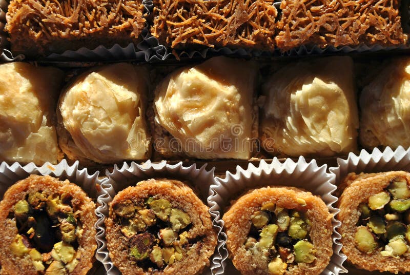 Middle Eastern Sweets stock photo. Image of pastries - 22587064