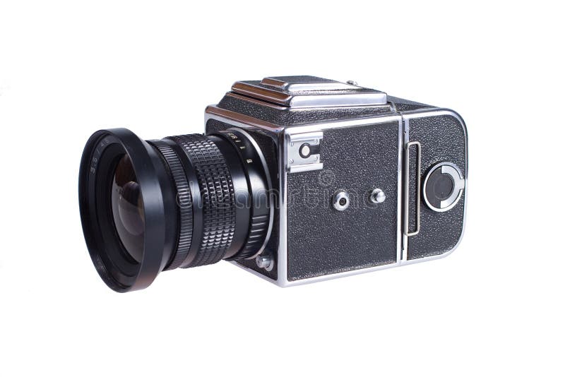 Middle-format camera stock image. Image of glass, macro - 17272851