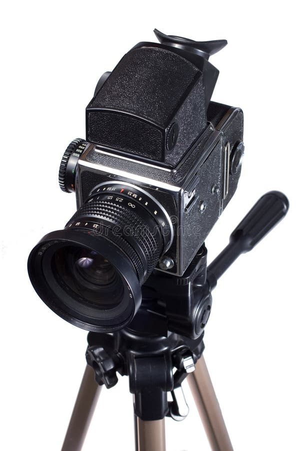 Middle-format camera stock image. Image of classic, body - 17272877