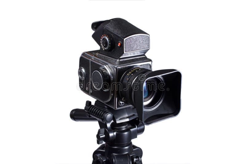 Middle-format camera stock image. Image of film, obsolete - 17313309