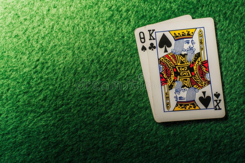 In the Middle of the Image, a Deck of Red Cards is Placed on the Green ...