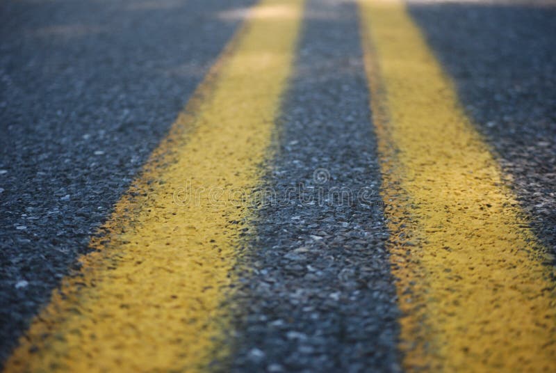 Middle lines of a road stock image. Image of lines, grey - 51008935