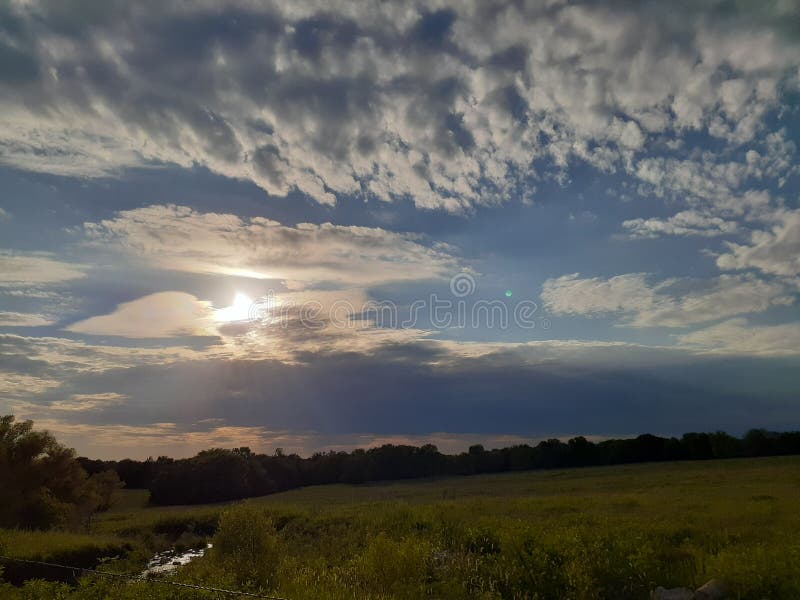 Middle of no where stock photo. Image of hill, reflection - 193902142