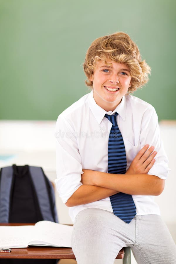 Middle school student stock image. Image of handsome - 29699777