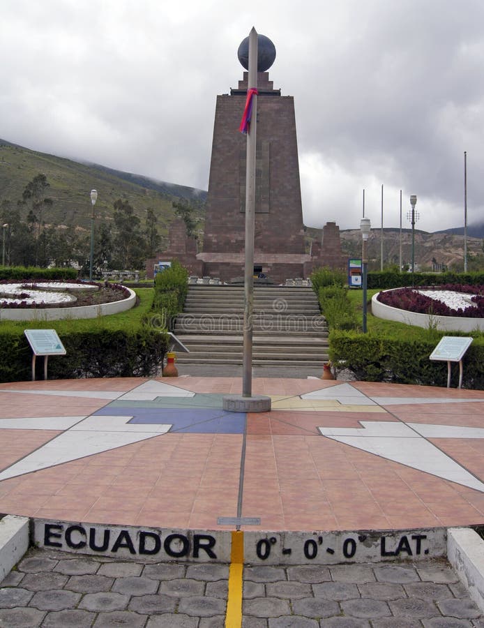 The Middle of the World - Quito - Ecuador Stock Image - Image of ...