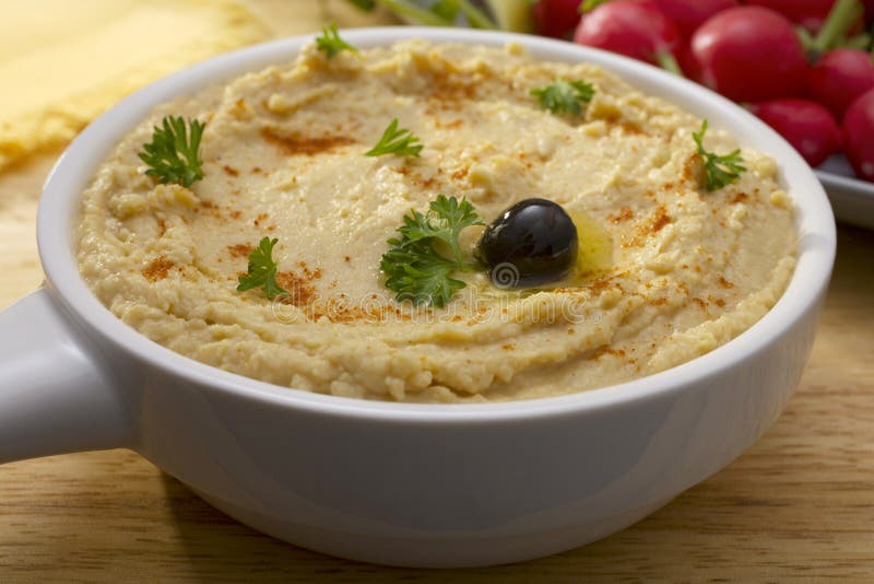 Hummus (Lebanese food) stock photo. Image of humus, carrots - 29630