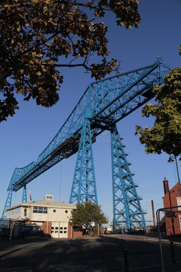 Middlesbrough Transporter stock photo. Image of bridge - 61316138