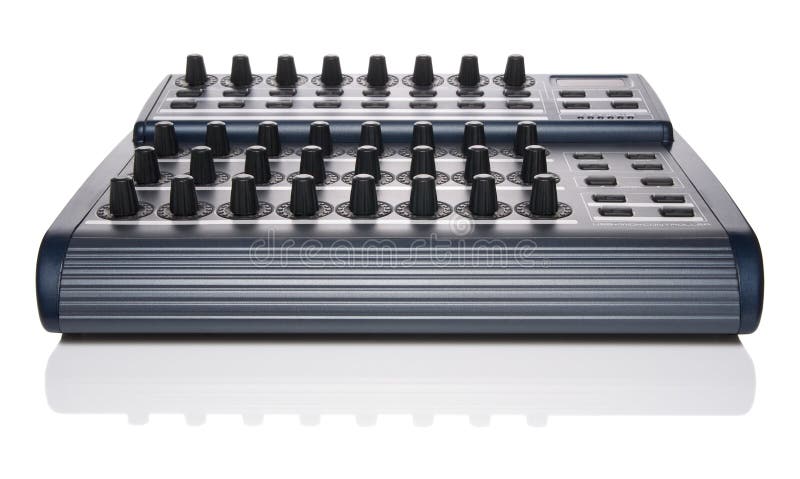 Midi Controller - DJ 5 stock photo. Image of spin, glowing - 1745034