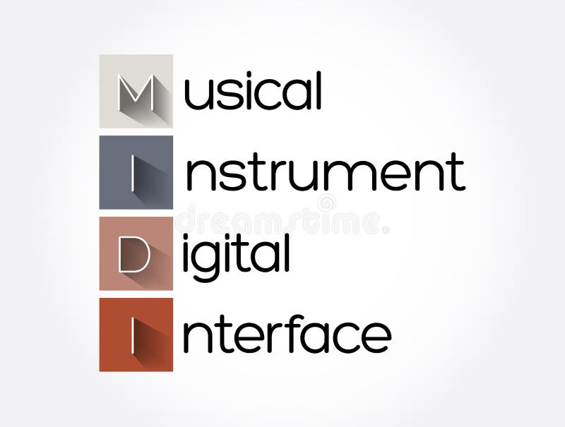 Midi Interface Stock Illustrations – 185 Midi Interface Stock ...