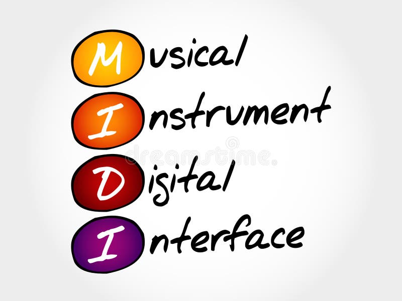 Midi Interface Stock Illustrations – 444 Midi Interface Stock ...