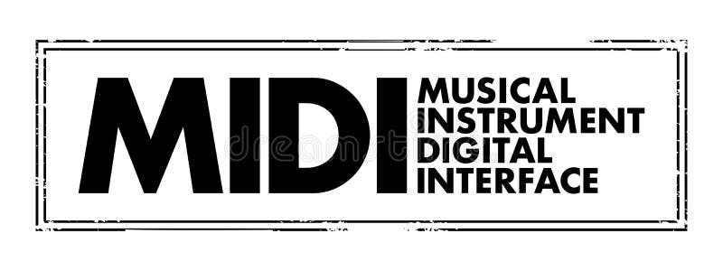 MIDI Musical Instrument Digital Interface - Technology Standard ...