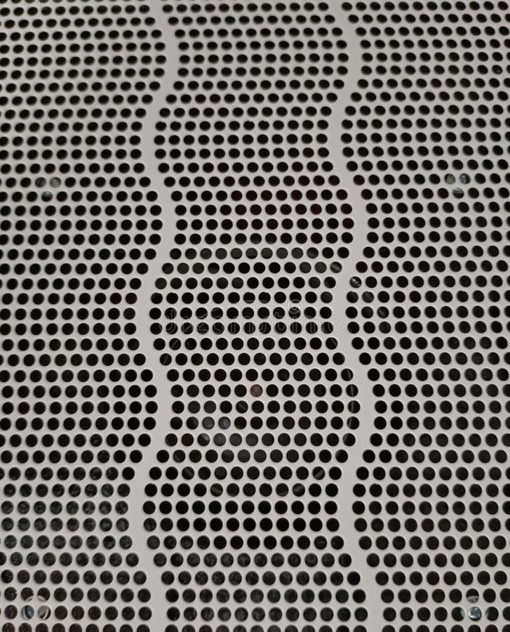 The Midle Hole and the Process Industrial Metal Stock Photo - Image of ...