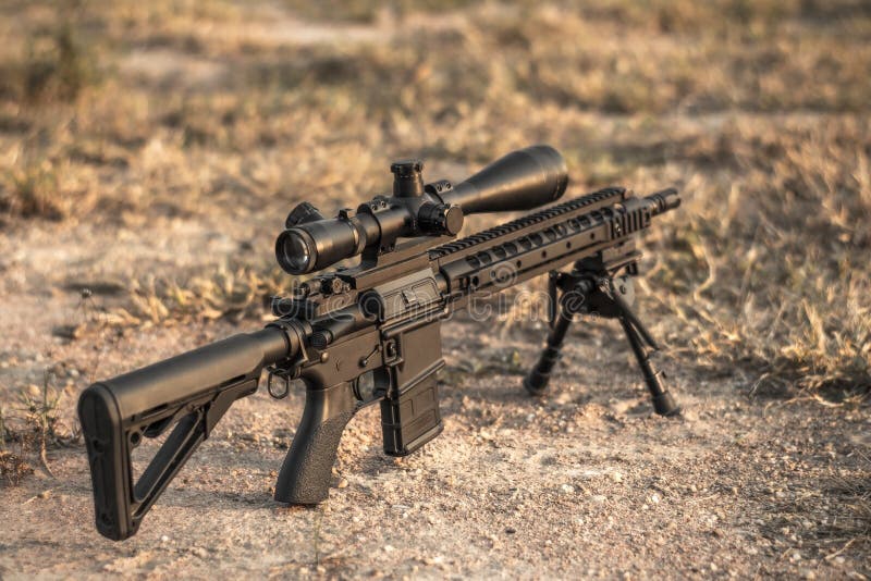 Gewehr Ar15 stockfoto. Bild von waffe, faß, einzeln, metall - 54117666