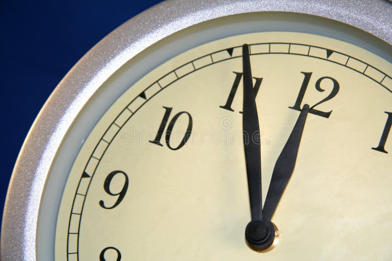Almost Midnight stock photo. Image of hour, clock, twenty - 374318
