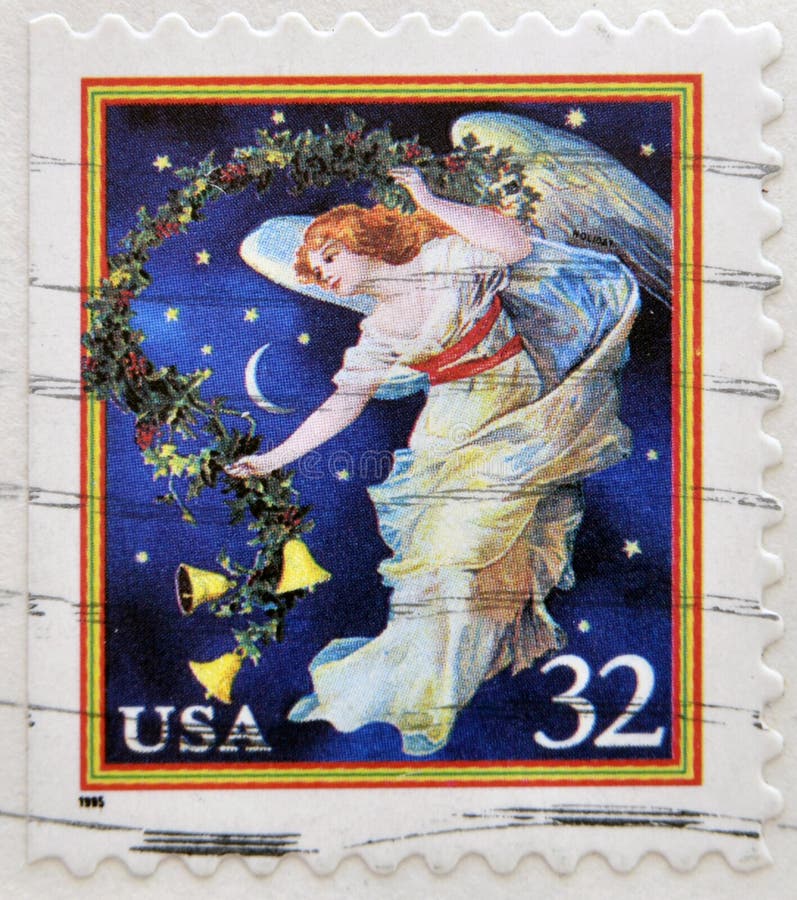 Midnight angel, holiday editorial stock image. Image of angel - 26465474