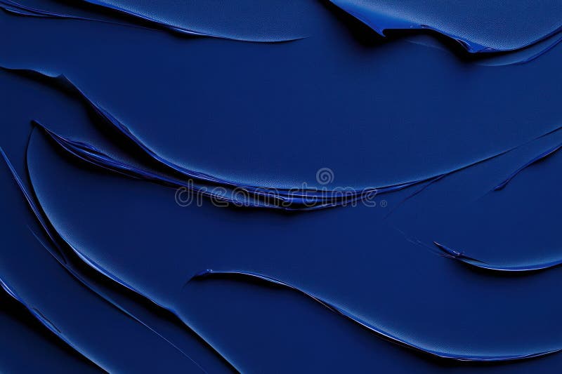 Midnight Blue Abstract Art Background Stock Illustration - Illustration ...