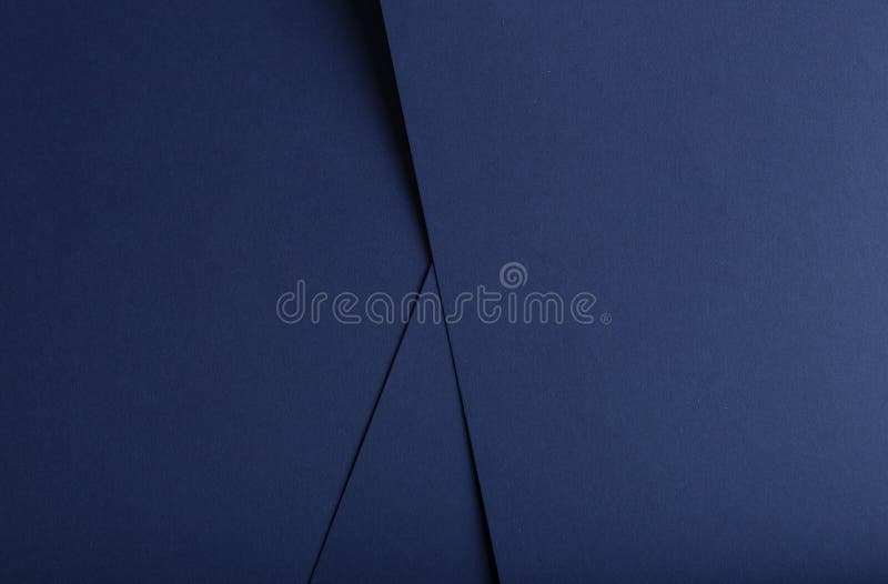 Midnight Blue Paper Background with Overlapping Layers and a Smooth ...