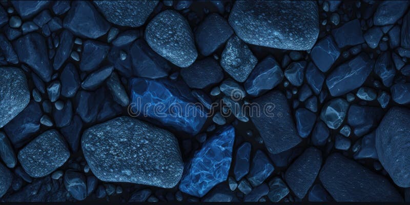 Midnight Blue Stone Texture Background for Elegant Designs. Stock ...