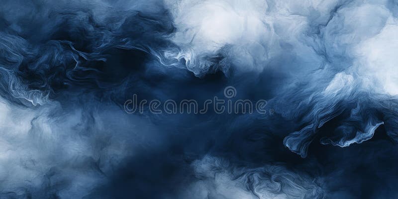 Midnight Blue Textures Wallpaper with Abstract Silky Waves. the Deep ...