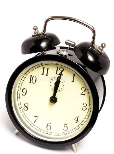 Midnight clock stock photo. Image of midnight, alarm, years - 249540