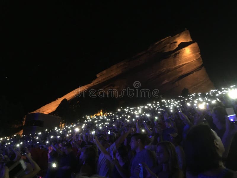 Midnight concert stock photo. Image of rocks, midnight - 92811262