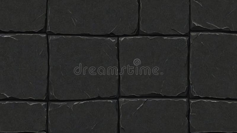 Midnight Marble Seamless Black Granite Texture Stock Illustration ...