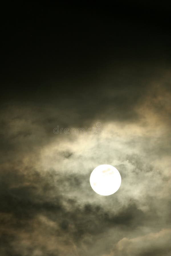 Full moon clouds sky stock image. Image of night, beam - 12892579