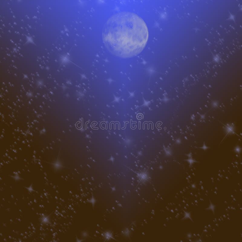 Midnight sky stock illustration. Illustration of gradient - 93584224