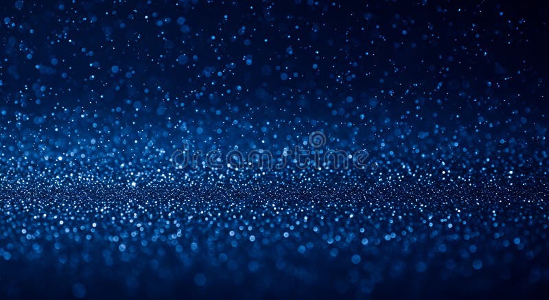Midnight Sparkle: an Abstract Blue Glittering Surface Stock ...