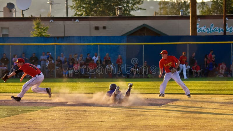 Midnight Sun Baseball Game Stock Photos - Free & Royalty-Free Stock ...