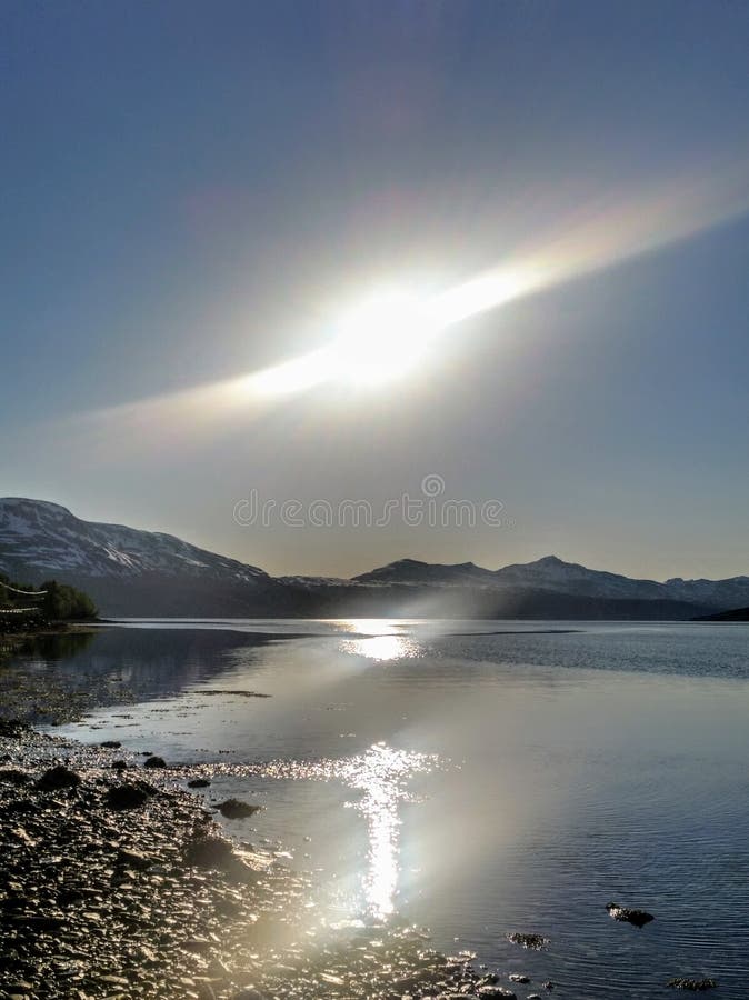 Midnight sun stock photo. Image of northern, midnight - 96799758