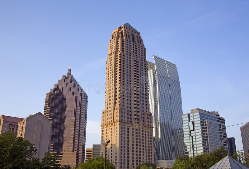 Midtown Atlanta stock image. Image of skyline, skyscrapers - 5952027