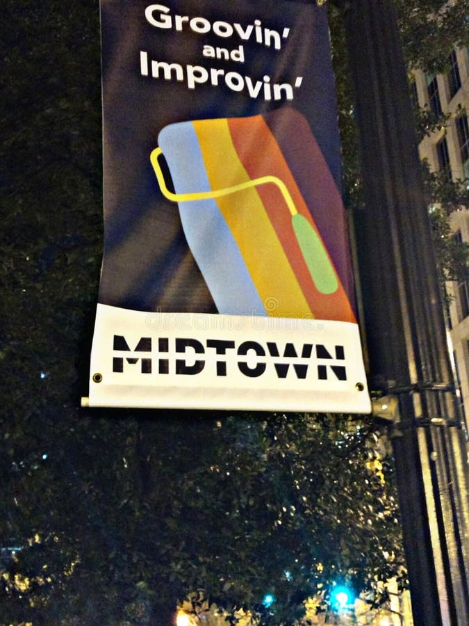 Midtown Atlanta editorial stock image. Image of midtown - 114243904