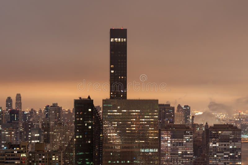 Midtown East Skyline stock photo. Image of panoramic - 152079810