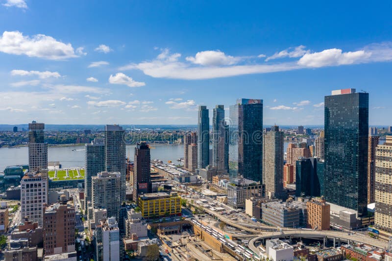 Midtown Manhattan - New York City Editorial Photo - Image of aerial ...