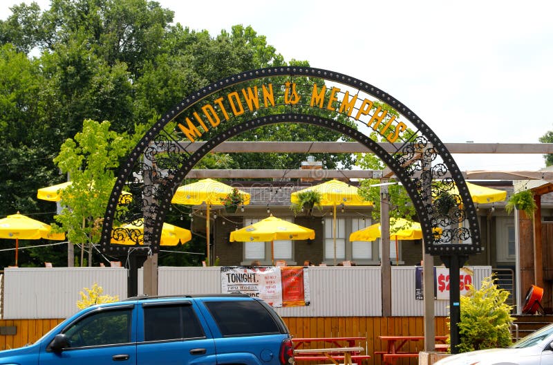 Midtown is Memphis Sign editorial stock image. Image of midtown - 42766049