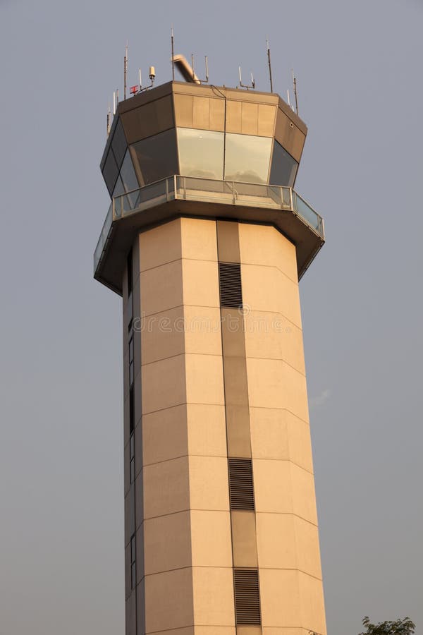 Midway Airport stock image. Image of tall, control, morning - 27352565