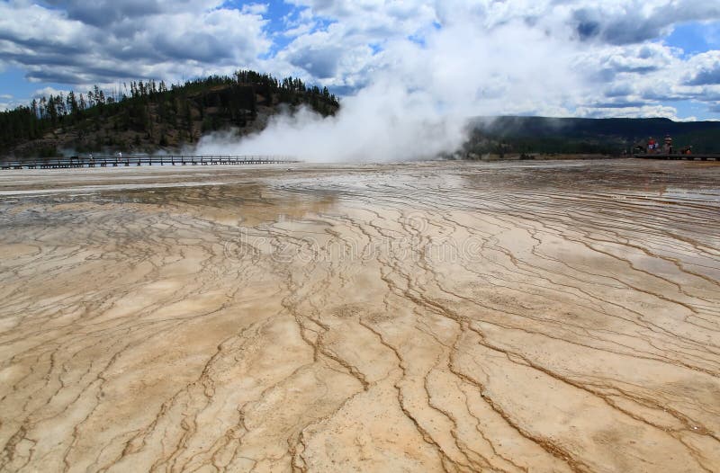 Midway Geyser Basin In Yellowstone Picture. Image: 6191216