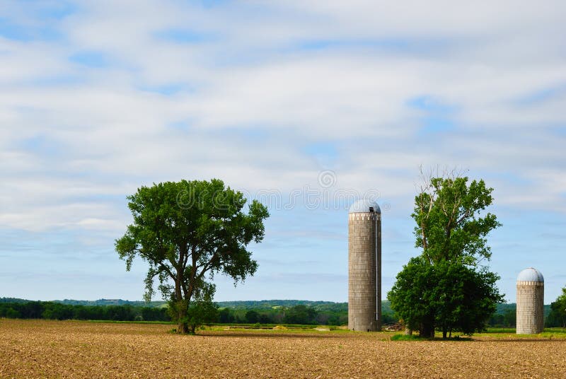 Midwest Crop Field stock photo. Image of urban, farmland - 23660194